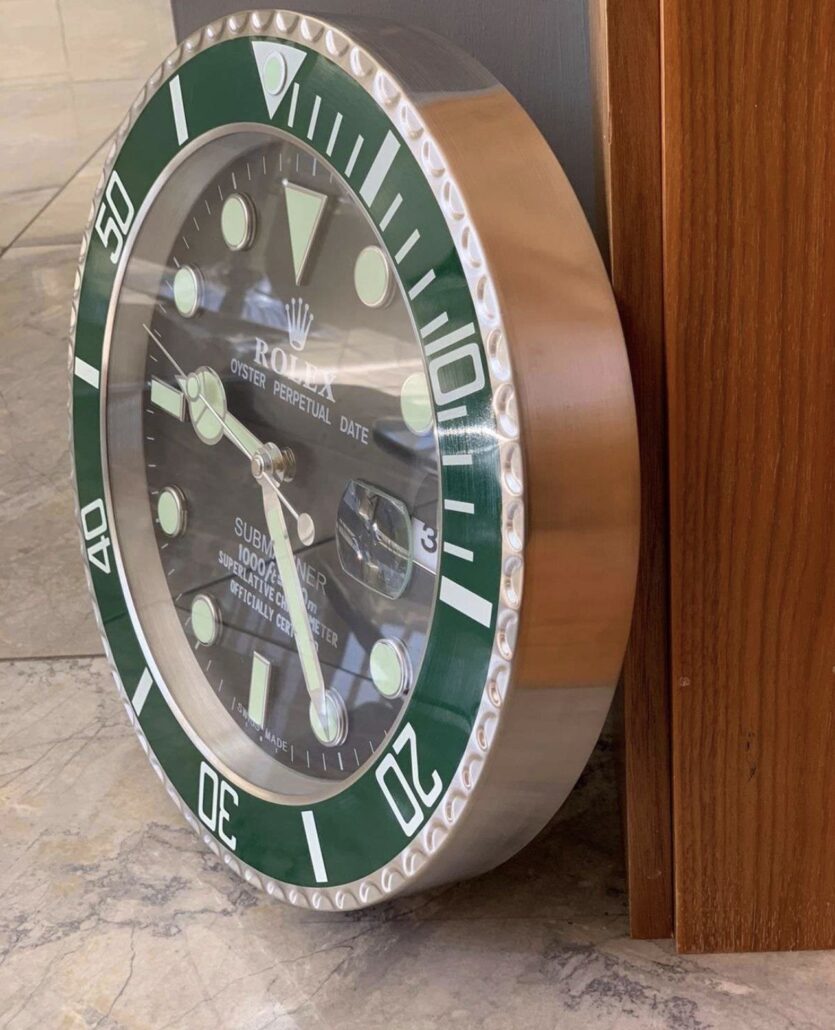 Premium Rolex Submariner "Starbucks" Style – Dealer Display Wall Clock ...