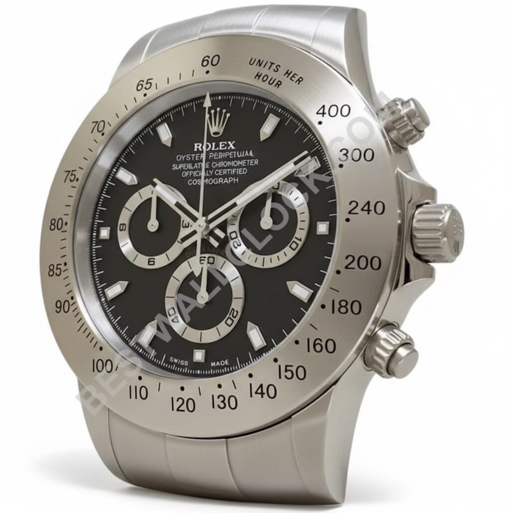 Daytona "White Dial" Style – Dealer Display Table Clock - Luxury Homage ...