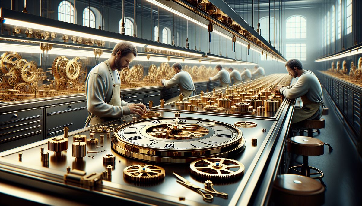 « Inside the Rolex Wall Clock Factory: What a Rare Tour Reveals About ...