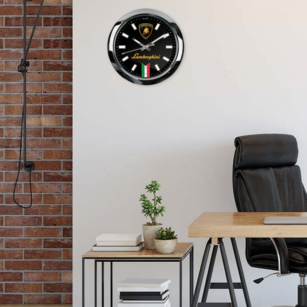 Lamborghini Edition Classic - Rolex Style Wall Clocks | Dealer Display ...