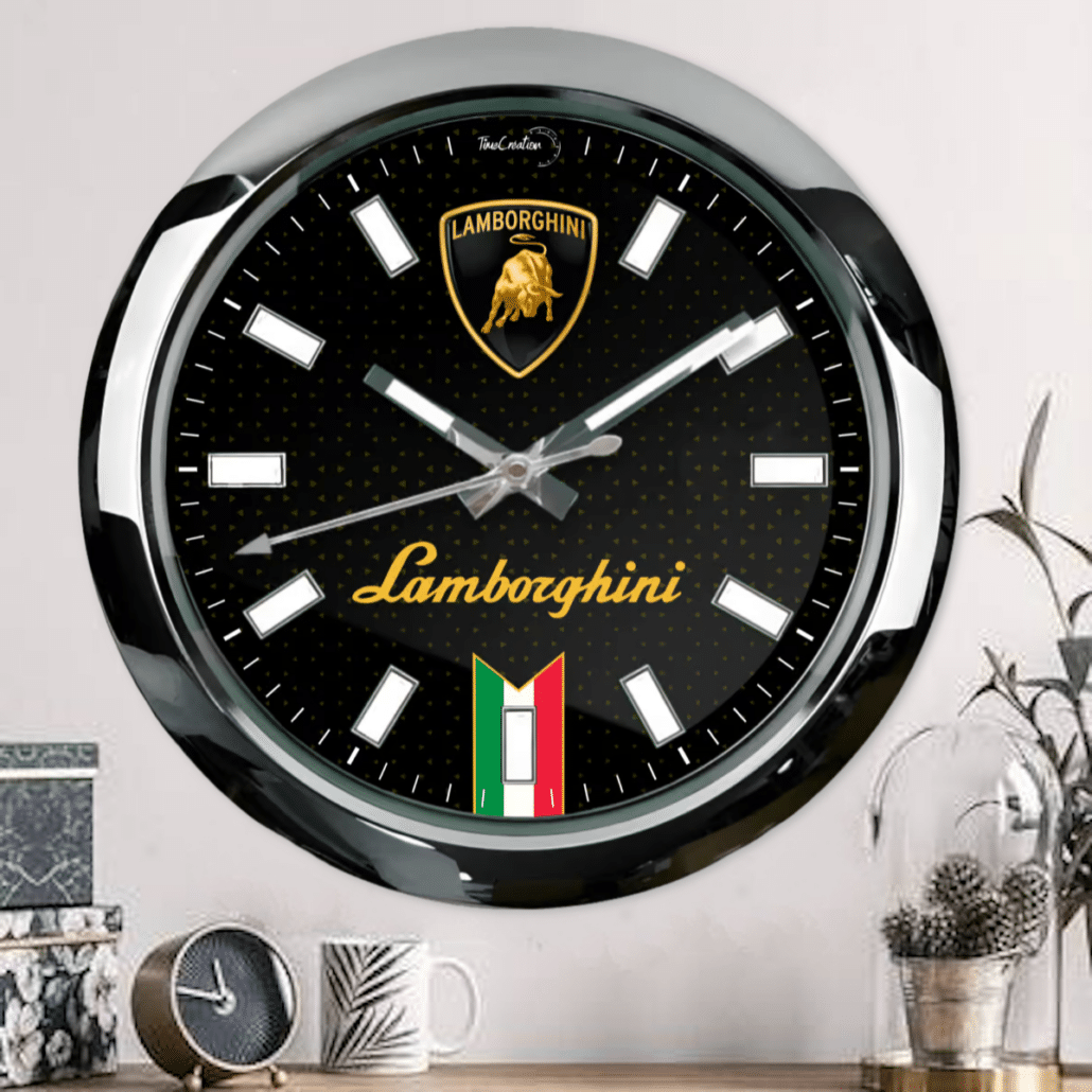 Lamborghini Edition Classic - Rolex Style Wall Clocks | Dealer Display ...