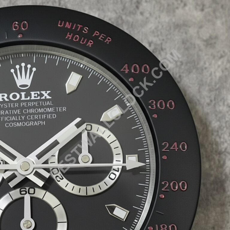 Premium ROLEX DESK CLOCK INSPIRED - DAYTONA - BLACK EDITION 2025 ...