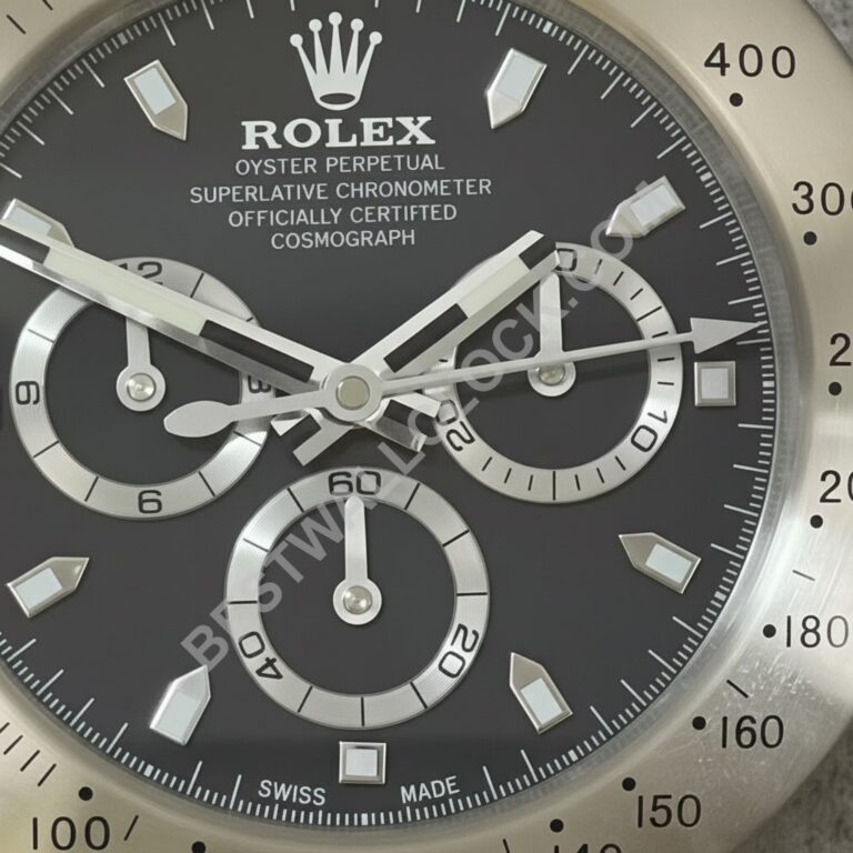 Premium Rolex Daytona "Steel & Black" Style – Desk & Shelf Display ...
