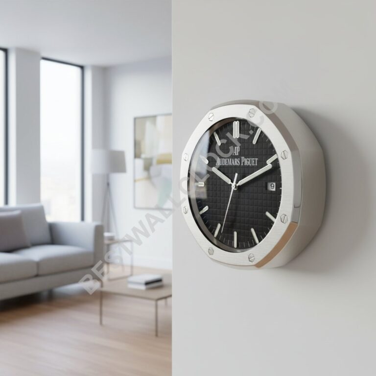 Audemars Piguet Royal Oak Style – Dealer Display Wall Clock (Black ...